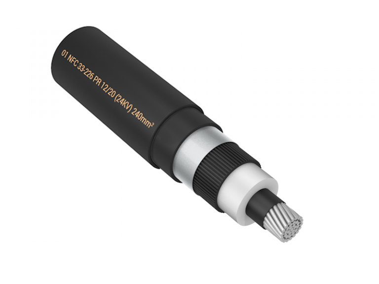 Câble Moyenne Tension NF C 33-226 | Câble HTA isolé S26 alu | ELEO